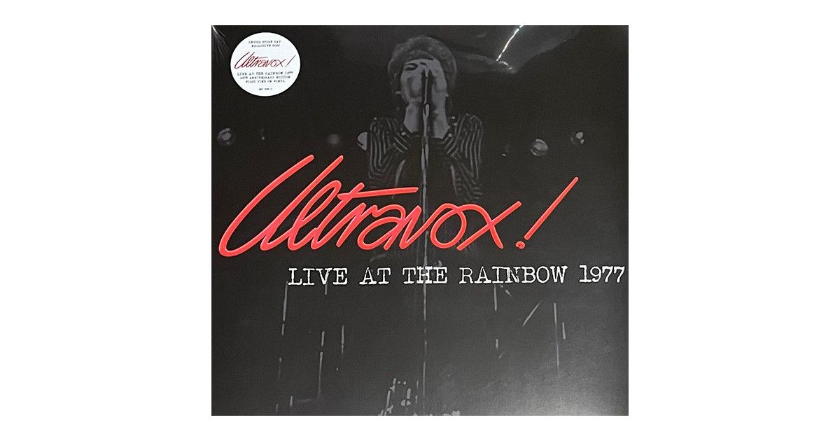 Ultravox - Live At The Rainbow 1977 - LP - Neon Music Hungary