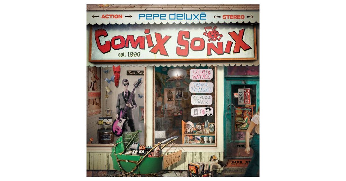 Pepe Deluxé - Phantom Cabinet Vol. 2: Comix Sonix - 2LP - Neon Music ...